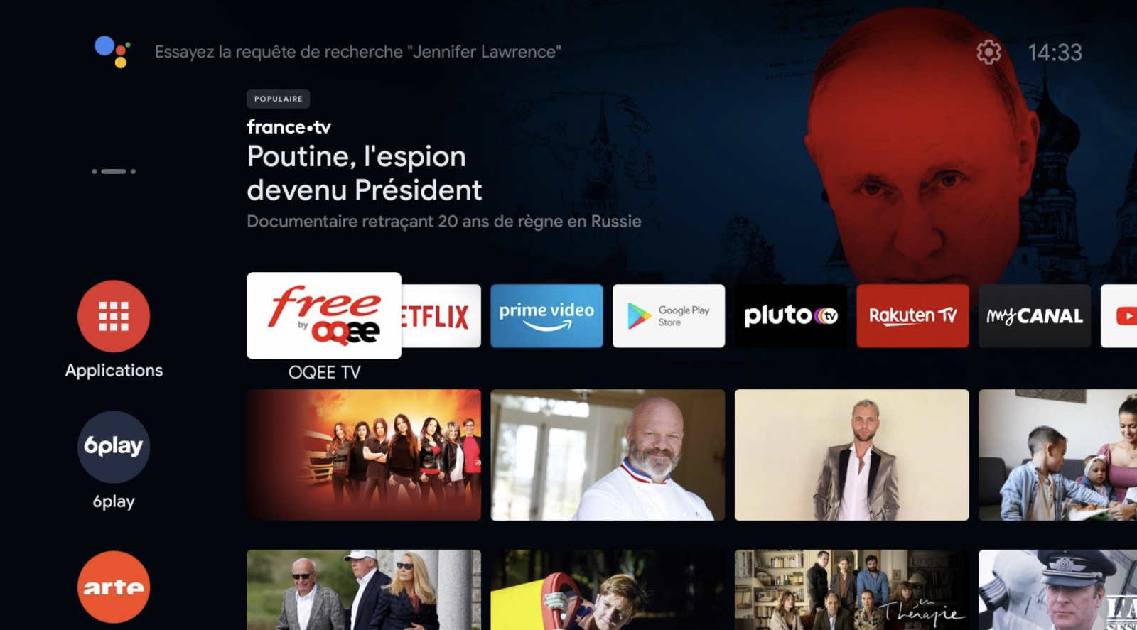 Freebox Pop : lancement d'un "nouvel écran d'accueil plein d'idées" sur l'interface Android TV